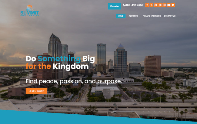 Our New Website is Live! | Summit Bible Center